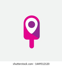 Ice Popsicle Logo Ice Popsicle Icon Stock Vector (Royalty Free ...