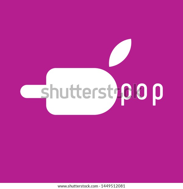 Ice Popsicle Logo Ice Popsicle Icon Stock Vector (Royalty Free ...
