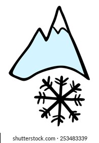 Ice Symbol Stock Vector (Royalty Free) 253483339 | Shutterstock