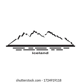Iceland Logo Images Design Vector Stock Vector (Royalty Free ...