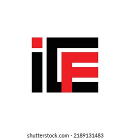 Icf Interior Logo Design Your Company Stock Vector (Royalty Free ...