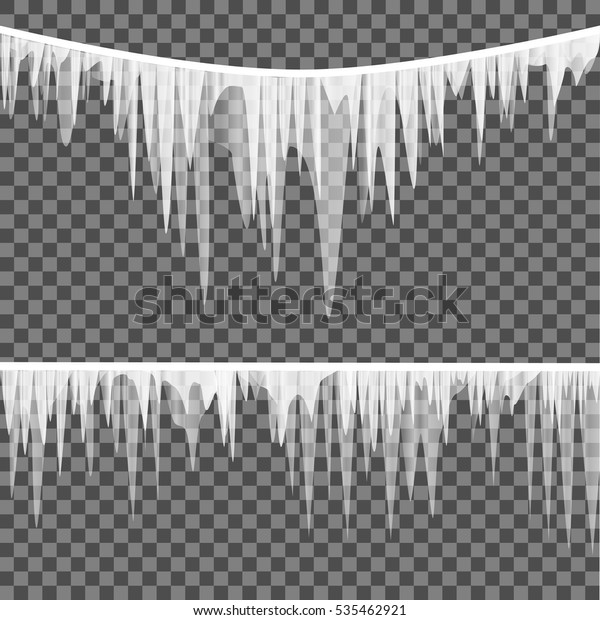 Icicles On Wire Stock Vector (Royalty Free) 535462921 | Shutterstock