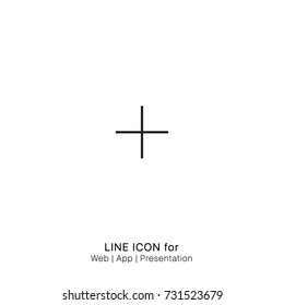 Icon Add New Plus Graphic Design Stock Vector (Royalty Free) 731523679 ...