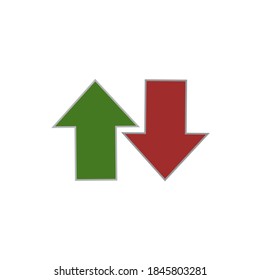 Down Arrow Icons Fall Rise Symbols 스톡 벡터(로열티 프리) 1470415928 | Shutterstock