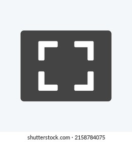 Icon Aspect Ratio Suitable Infographics Symbol Stock Vector (Royalty ...