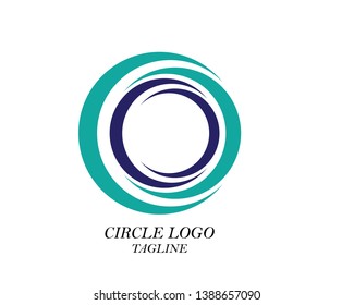 Icon Circle Company Logo Design Vector Stock Vector (Royalty Free ...