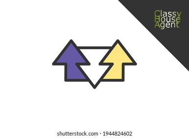 1,167 Opposing Arrows Images, Stock Photos & Vectors | Shutterstock