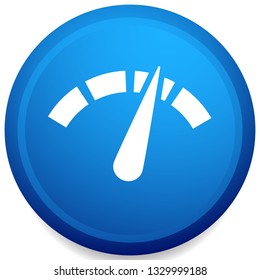 Icon Gauge Meter Calibration Indication Level Stock Vector (Royalty ...