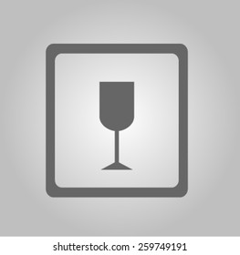Icon Glass Stock Vector (Royalty Free) 259749191 | Shutterstock