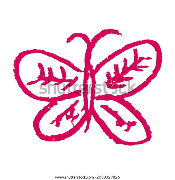 Icon Hand Draw Style Drawing Wax Stock Vector (Royalty Free) 2030329826 ...