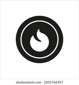 Icon Hot Trend Viral Popular News Stock Vector (Royalty Free ...
