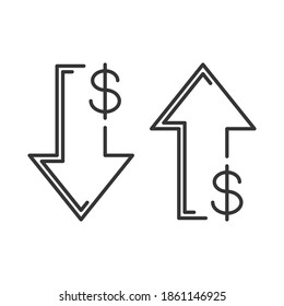17,063 Increase decrease icons Images, Stock Photos & Vectors | Shutterstock