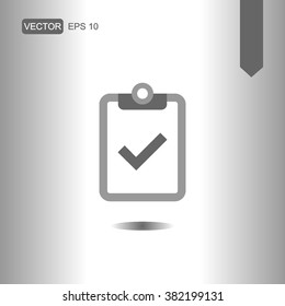 Icon Inspection Checklist Web Mobile Stock Vector (Royalty Free ...
