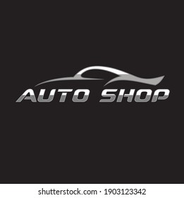 Icon Logo Template Auto Shop Auto Stock Vector (Royalty Free ...