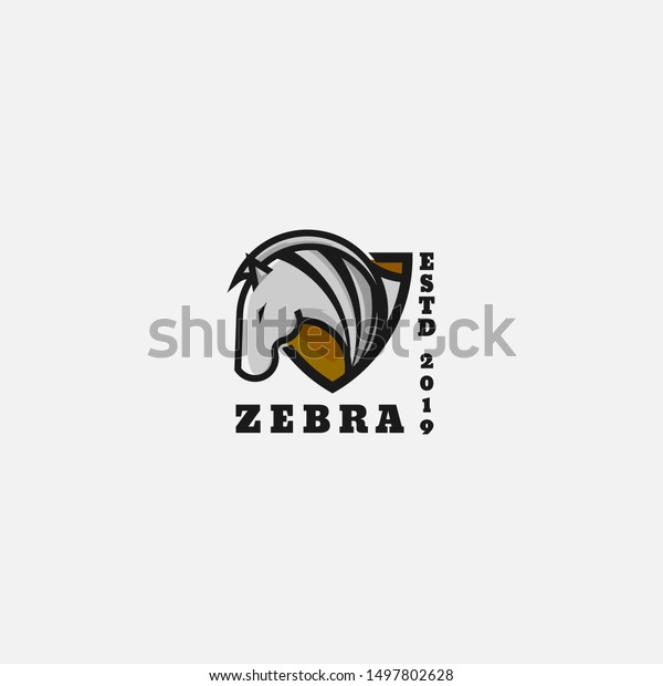 Icon Logo Zebra Badge Stock Vector (Royalty Free) 1497802628 | Shutterstock