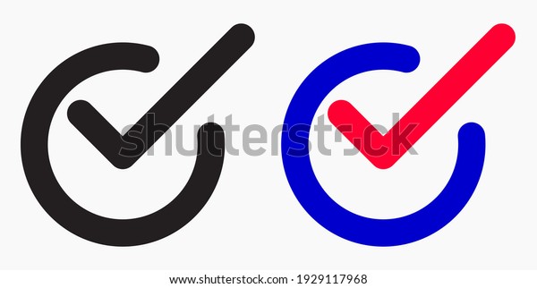 Icon Ok Okay Icon Confirmation Action Stock Vector (Royalty Free ...