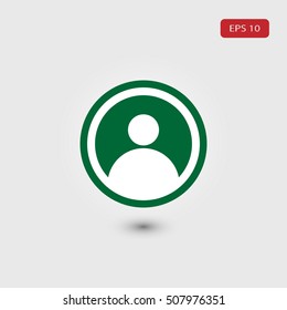 Icon Profile Green Stock Vector (Royalty Free) 507976351 | Shutterstock