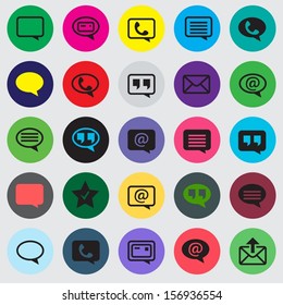 Periphery Icons Set Cartoon Set 25 Stock Vector (Royalty Free) 698231248