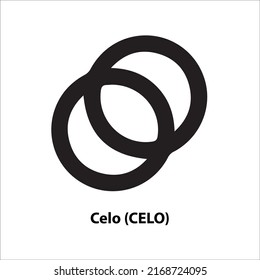 Icon Structure Celo Celo Coin Black Stock Vector (Royalty Free ...