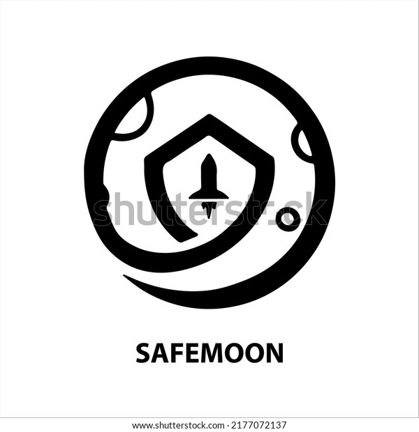 Icon Structure Safemoon Old Safemoon Coin Stock Vector (Royalty Free ...