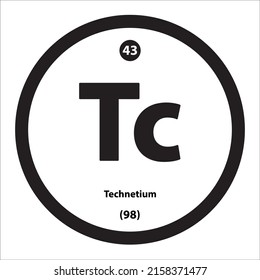 Technetium symbol Images, Stock Photos & Vectors | Shutterstock