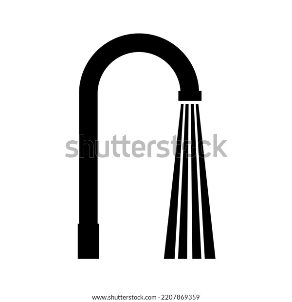 Icon Tap Running Water Tap Which Stock Vector (Royalty Free) 2207869359 ...