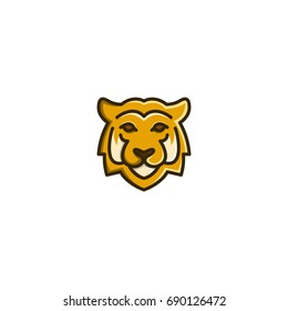 Icon Tiger Color Stock Vector (Royalty Free) 690126472 | Shutterstock