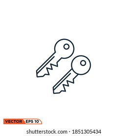 Icon Vector Graphic Key Good Template Stock Vector (Royalty Free ...