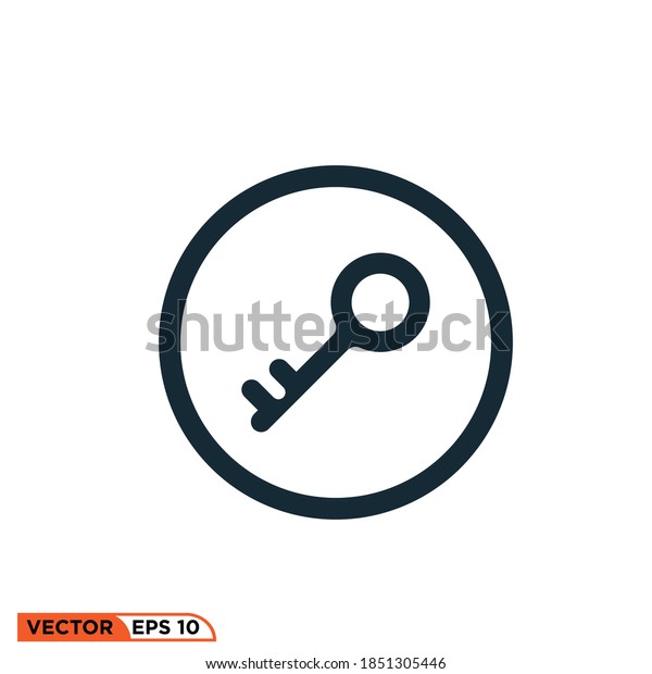 Icon Vector Graphic Key Good Template Stock Vector (Royalty Free ...
