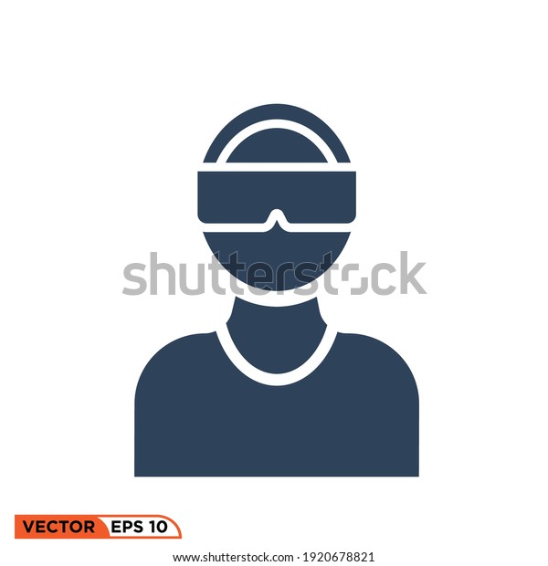 Icon Vector Graphic Virtual Person Perfect Stock Vector (Royalty Free ...