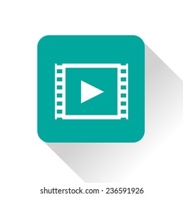 Video Sign Icon Video Frame Symbol Stock Illustration 436875553