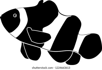 Iconic Sea Fish Nemo Stock Vector (Royalty Free) 1224663613 | Shutterstock