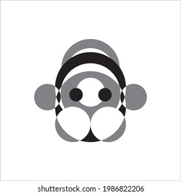 Iconic Toy Doll Logo Stock Vector (Royalty Free) 1986822206 | Shutterstock