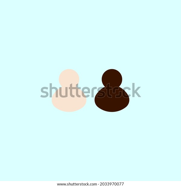 Icons People Different Races Stock Vector (Royalty Free) 2033970077 ...