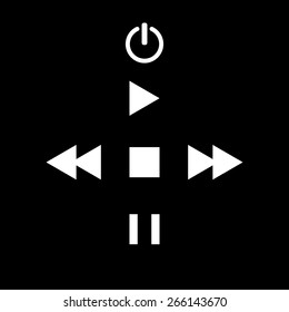 3,146 Rewind play pause fast forward icons Images, Stock Photos ...
