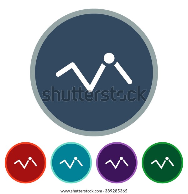 Icons Trends Web Mobile Stock Vector (Royalty Free) 389285365