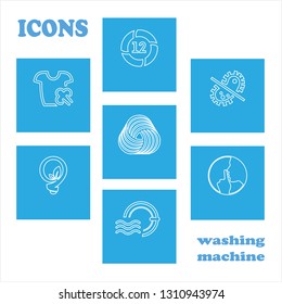 70 Washing Machine Functions Stock Vectors, Images & Vector Art ...
