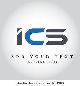 Ics Logo Design Illustration Vector Art Stock Vector (Royalty Free ...