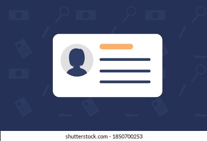 540 Bank Employee With Id Card Images, Stock Photos & Vectors ...