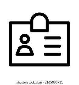 Id Card Icon Logo Isolated Sign Stock Vector (Royalty Free) 2165083911 ...