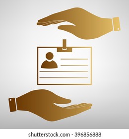Id Card Sign Stock Vector (Royalty Free) 396856888 | Shutterstock