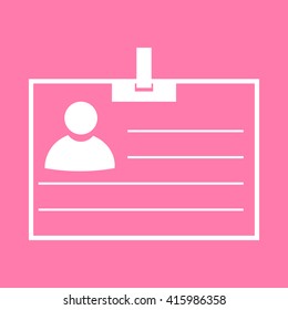 Id Card Sign Stock Vector (Royalty Free) 415986358 | Shutterstock
