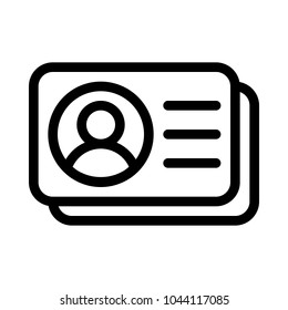 Id Card Tag Stock Vector (Royalty Free) 1044117085 | Shutterstock