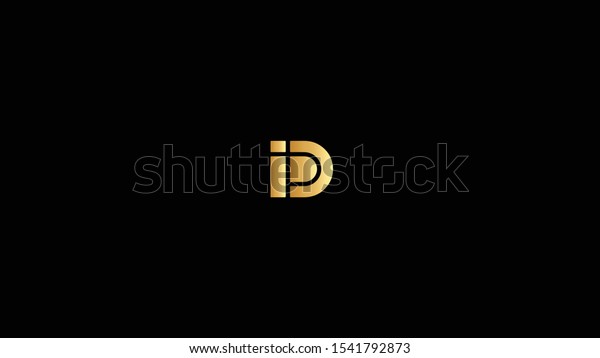 Id Letter Logo Design Template Vector Stock Vector (Royalty Free ...