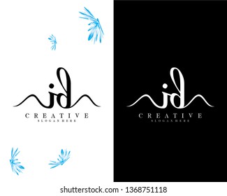 Iddi Letter Creative Logo Design Vector Stock Vector (Royalty Free ...