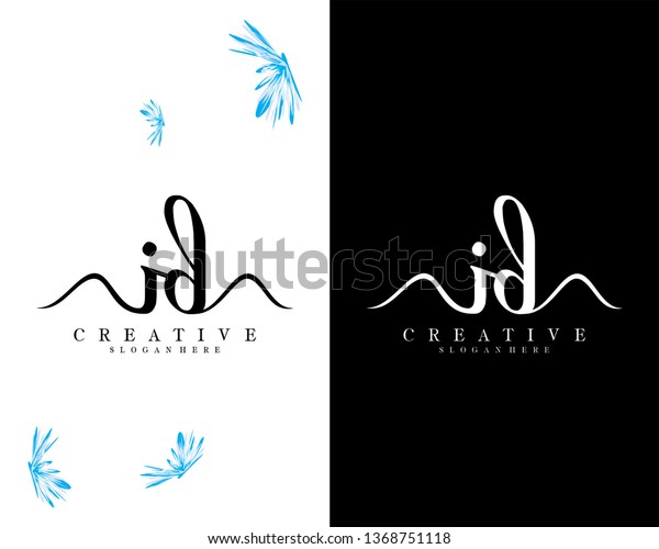 Iddi Letter Creative Logo Design Vector Stock Vector (Royalty Free ...