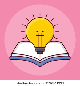 Idea Bulb Vector Illustration On Transparent Stock Vector (Royalty Free ...