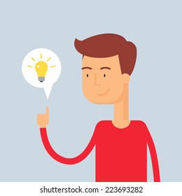 79,311 Person thinking flat design Images, Stock Photos & Vectors ...