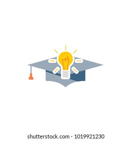 Idea Education Logo Icon Design Stock Vector (Royalty Free) 1019921230 ...