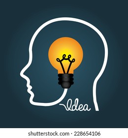 Idea Graphic Design Vector Illustration Stock Vector (Royalty Free ...